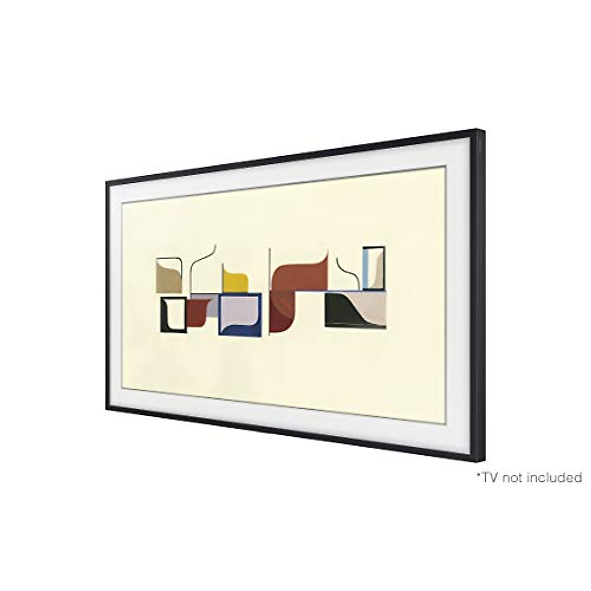 SAMSUNG 65-inch Class The Frame Customizable Bezel - Black (SCFT65BL/ZA, 2020 Model)