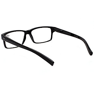 NORPERWIS Reading Glasses 5 Pairs Quality Readers Spring Hinge Glasses for Reading for Men and Women (5 Pack Black, 2.50)