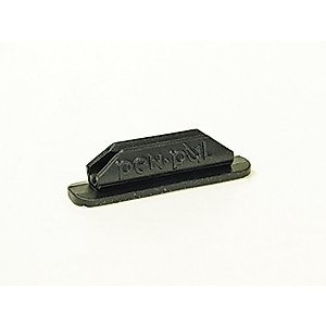 PenPal, LLC Rubber Pen/Pencil Holder by PenPal, LLC, 25 Pack,* black, dark grey, light green, dark blue or red (Black)