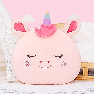 Lazada Stuffed Unicorn Plush Kids Pillow Toys Gift for Toddler for Girls Pink 15 Inches