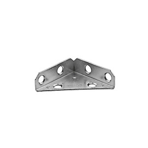 Stanley Hardware S755-550 992 Triangle Corner Brace in Zinc, 2", 2 piece