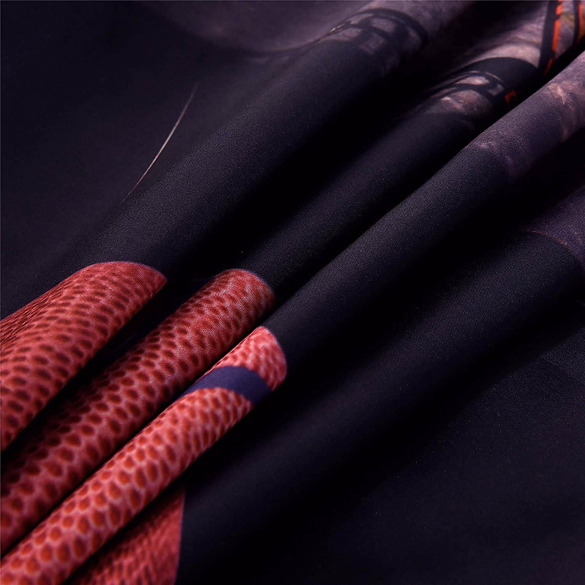 Btargot Basketball Comforter Sets Twin for Boys Teens,3D Sports Basketball Bedding,Soft Microfiber Reversible Quilt with 3 Matching Pillow Shams