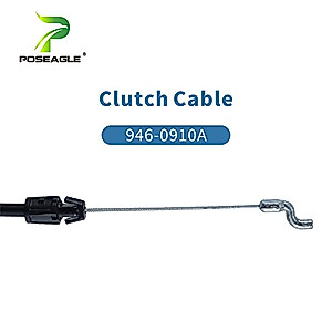 POSEAGLE 946-0910A Clutch Cable Compatible with MTD 946-0910A, MTD 746-0910a, MTD 746-0910, MTD 746 0910a, Oregon 46-005