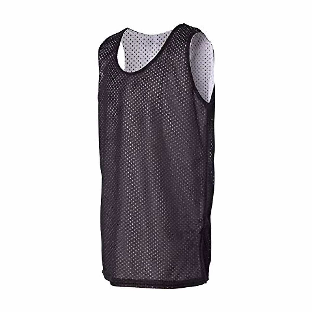 Badger Sport Black/White Adult XL Reversible Mesh Tank Top Jersey Uniform