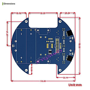 AlphaBot2 Robot Building Robotic Starter Kit for Raspberry Pi 3 Model B with Camera IR Remote Controller @XYGStudy