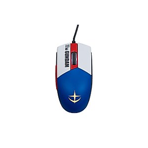 ASUS ROG Strix Impact II Gundam Edition Gaming Mouse (Limited Edition, Push-Fit Hot Swappable Switches, Aura Sync RGB Lighting, 79g Lightweight Design, Ergonomic, Soft-Rubber Cable)