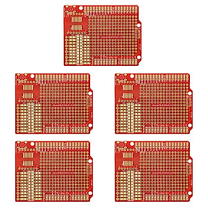 Gikfun Prototype PCB Breadboard for Arduino UNO R3 Shield Board (Pack of 5pcs) GK1011