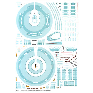 AMT Star Trek U.S.S. Enterprise Box Set 1:2500 Scale Snap Model Kit