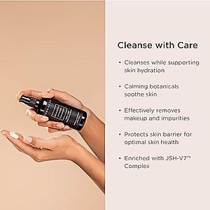 JSHealth Facial Cleanser - Gentle Face Cleanser and Face Wash for Women and Men with Vitamins C & E, Avocado Oil, & Chamomile