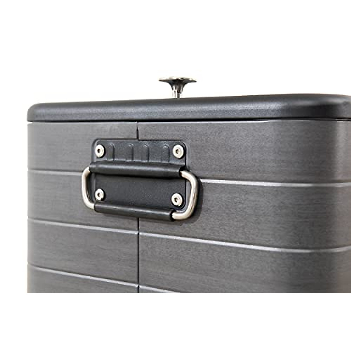 Sunjoy A601000800 80QT Gray Wood Grain Finish Cooler