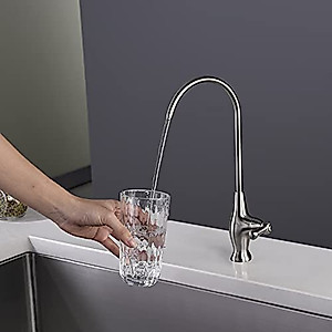 Kablle Drinking Water Faucet, Reverse Osmosis Faucet, Water Filtration Faucet, Drinking Water Purifier Faucet,Brushed Nickel, B08