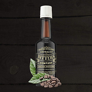 Australian Bitters Company Coffee Bitters 125ML [4oz] Bottle, Aromatic Coffee Flavored Cocktail Mixer, Quality Bartending Ingredient, 1 Bottle