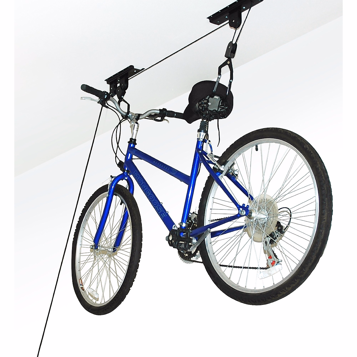 RAD Sportz Bicycle Hoist Quality Garage Storage Bike Lift with 100 lb Capacity Even Works as Ladder Lift Premium Quality