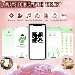 Thrusting Dildo Vibrator Sex Toys for Women, 4 in 1 Heated Realistic Dildos with 360° Rotation for Clit G Spot Anal Stimulation, 8.7" Thick Silicone Telescopic Dildos Adult Toys for Couple Lesbian