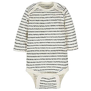 Gerber Baby Boys' 6-Pack Long-Sleeve Onesies Bodysuit, Bear, 0-3 Months