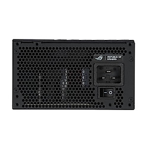 ASUS ROG Thor 1600W Titanium (1600 Watt, Fully Modular Power Supply, 80+ Titanium, Lambda A++ Certified, GaN MOSFETs, Digital Power Control, ROG heatsinks, 135mm PWM Fan, 0dB Mode, OLED Panel)