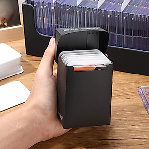 Trading Card Divider Cards Plastic Card Dividers Baseball Card Dividers Trading Card Dividers for Card Games and Sports Cards (40 Pieces)