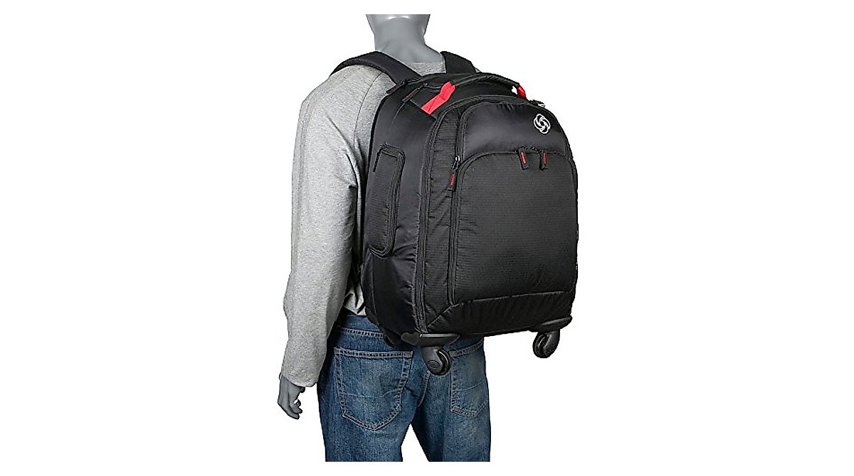 Samsonite MVS Spinner Backpack - Wheeled & Laptop Ready
