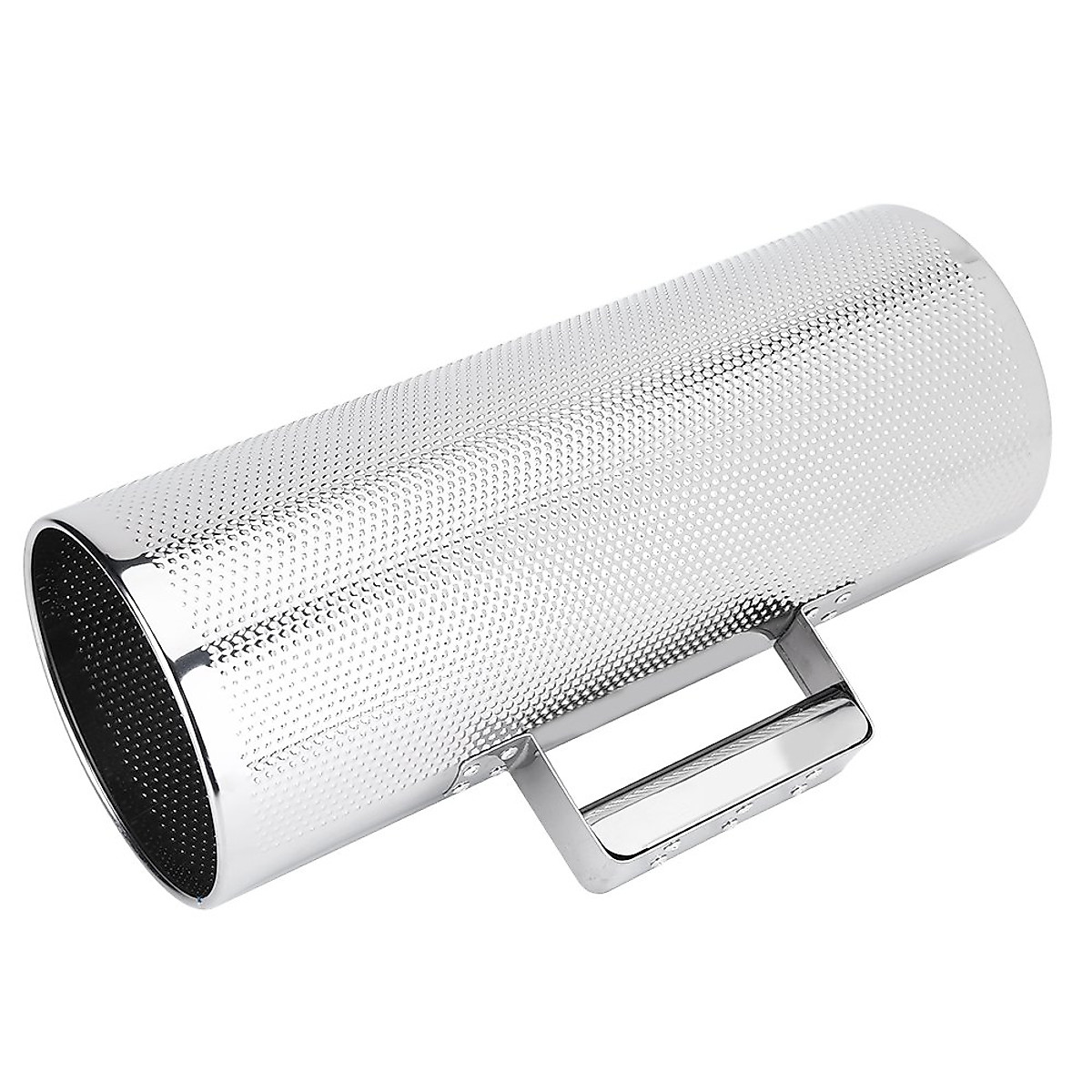 Alomejor Professional Guiro, 5 x 12.8'' Stainless Steel Guiro Shaker with Scraper Percussion Instrument