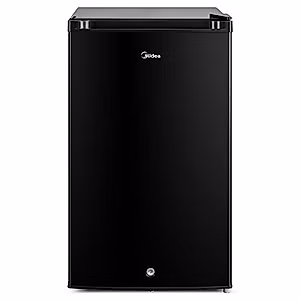 Midea MRU03M2ABB Upright Freezer Large Black, 3.0 Cubic Feet