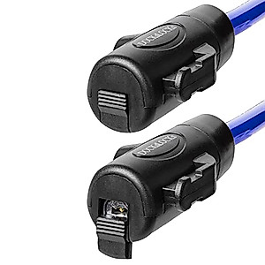 DocksLocks Weatherproof Security Cable Lock with Keys (5ft to 25ft Lengths) Anti-Theft for Kayak, Bike, Paddleboard, Scooter, Equipment, Bicycle 10ft