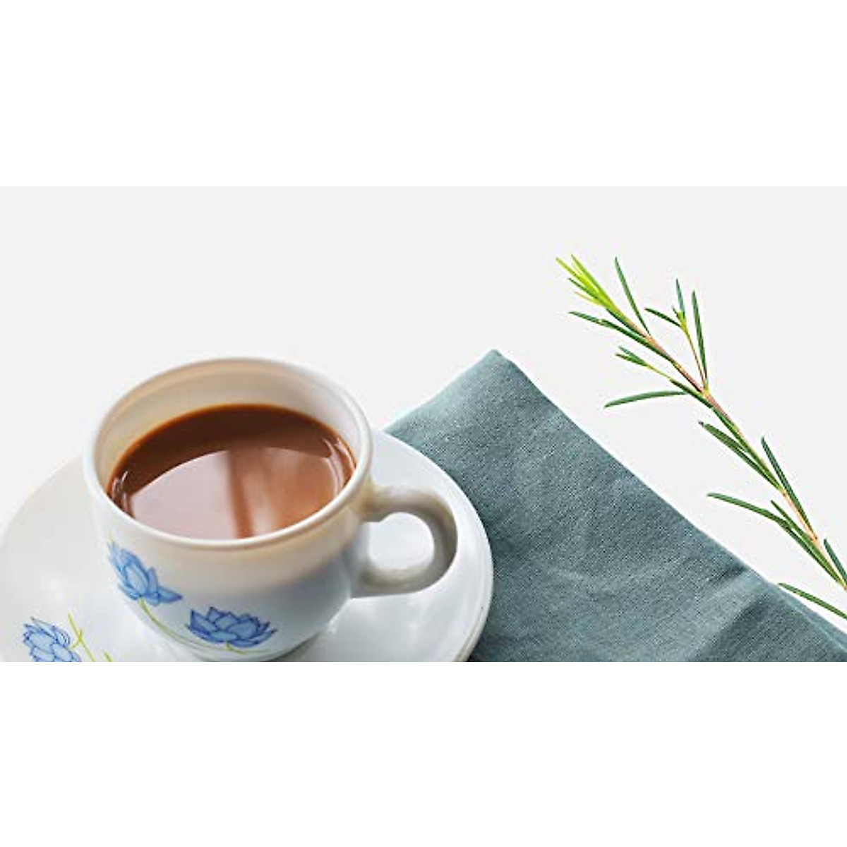 WHITEWRAP Kitchen Towels | 100% Cotton | Dish Towels for Kitchen | 18"x28" Vintage Plain Towels Blue 12-Pack | Hand Towels, Tea Towels, Dish Cloths| Super Absorbent | Reusable Cleaning Cloths
