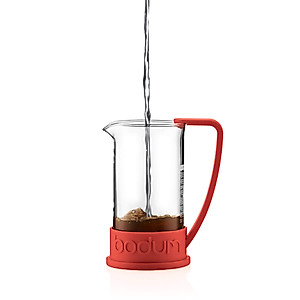 Bodum Brazil Three Cup French Press Coffee Maker - Red