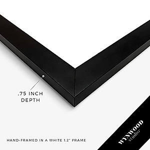 Wynwood Studio Fashion and Glam Modern Basketball Retro Shoes Canvas Wall Art Classic Sneakers II Living Room Bedroom and Bathroom Home Decor 13x19 Black and White