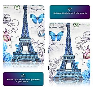 DETUOSI Universal 7 inch Tablet Case, 7.0 inch Tablet Cover, Protective Folio Leather Multi-angle Viewing Stand Case Shell【with 3 Card Slots】for All Kinds of 7.0-7.9 inch Android/iOS/Windows Tablet #3