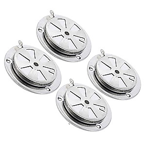 TEAMWILL 4PCS Replacement Parts -BBQ Grill Smoker Exhaust Vent Stove Air Vent Damper USA