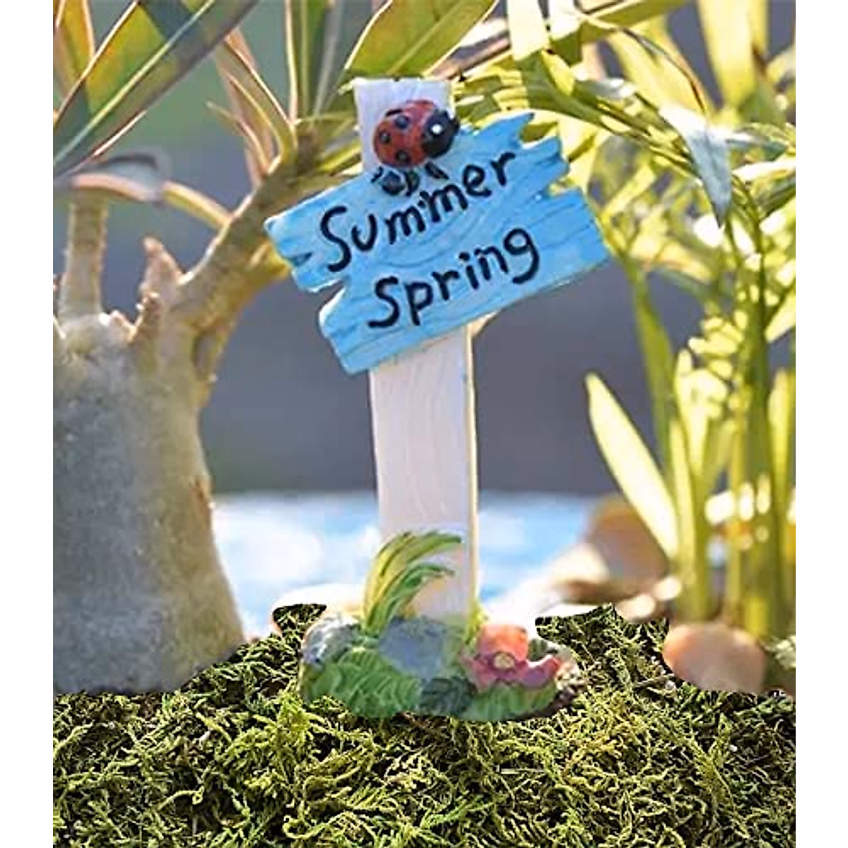 KARRYHOME 10 OZ Fake Moss for Potted Plants Artificial Moss for Fake Plants Faux Moss for Planters Decorative Moss for Craft ，Green Moss and Home Decor