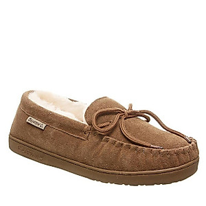 BEARPAW Men's Moc II Hickory Size 11 | Men's Slipper | Men's Shoe | Comfortable & Lightweight