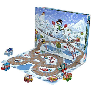 Fisher-Price Thomas & Friends MINIS Advent Calendar 24 miniature push-along toy trains
