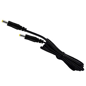 UpBright 6FT DC Extension Power Supply Cord Cable Compatible with Panasonic Palmcorder Camcorder K2GJYYC00001 K2GJ2DC00011 VDR-D105 VDR-D50P VDR-D100 VDR-D230 PV-DV51 PV-DV51D PVDV51 PVDV51D PV-DAC11A