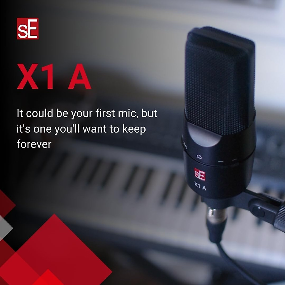 SE ELECTRONICS - X1 Series Condenser Microphone and Clip
