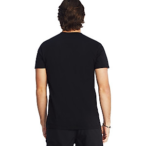 Quiksilver mens Comp Logo Mt0 Tee Shirt, Black, Medium US