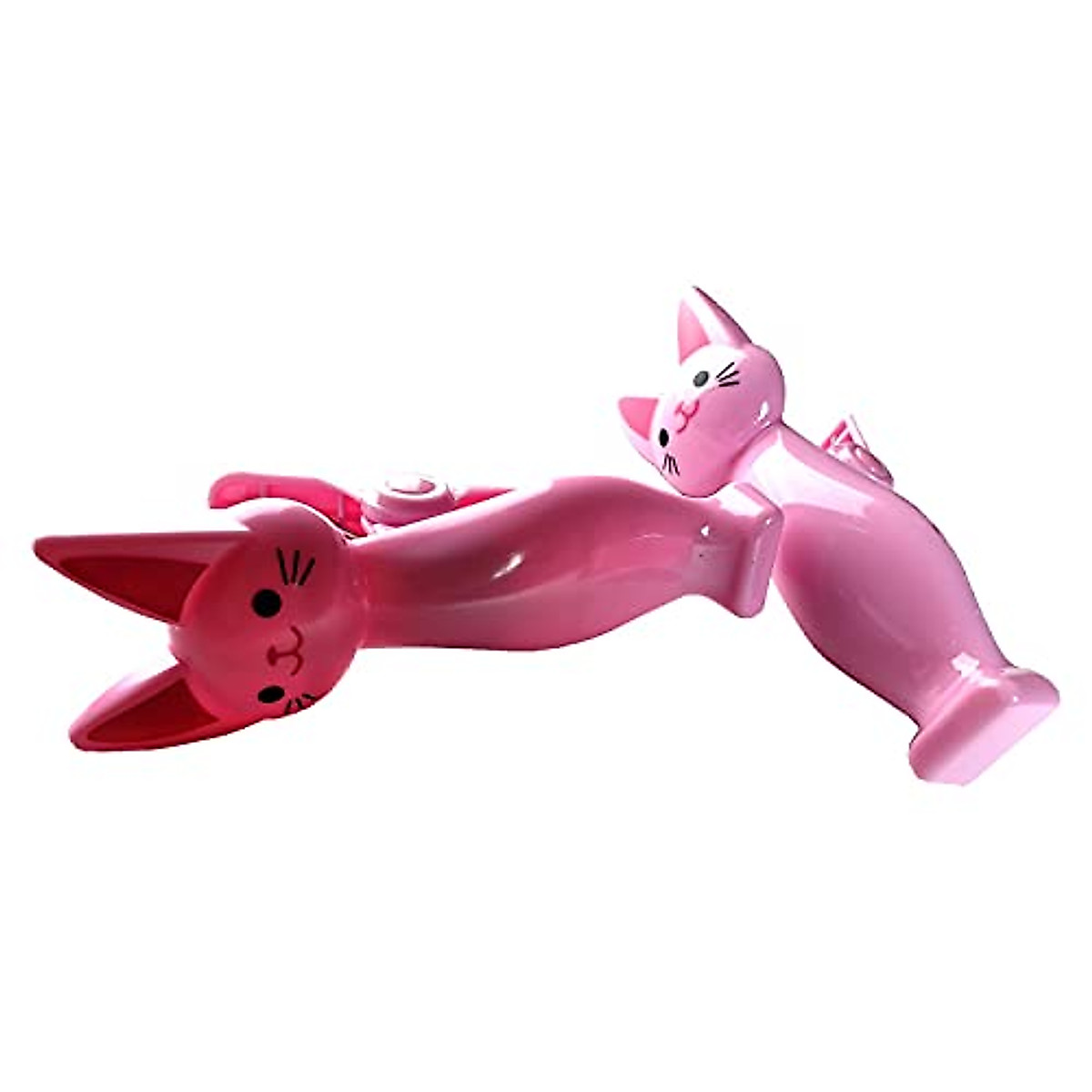 Pink Cat Style Beach Towel Clips Jumbo Size for Beach Chair, Cruise Beach Patio, Pool Accessories for Chairs, Household Clip, Baby Stroller. by C&H Solutions