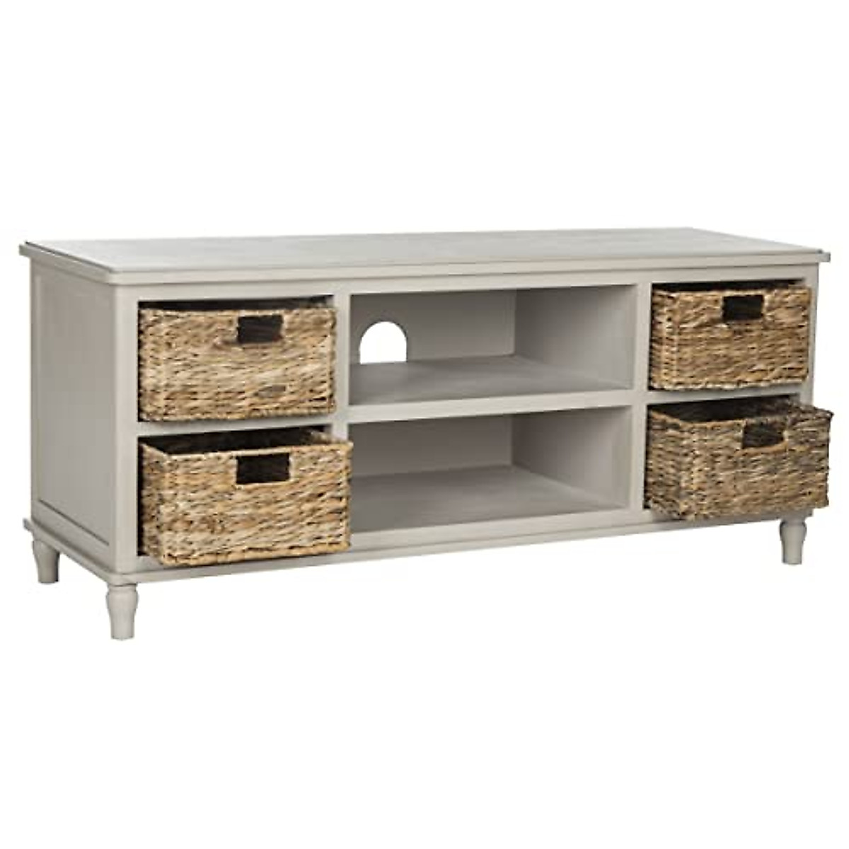 Safavieh Home Collection Rooney Entertainment TV Unit, Vintage Grey