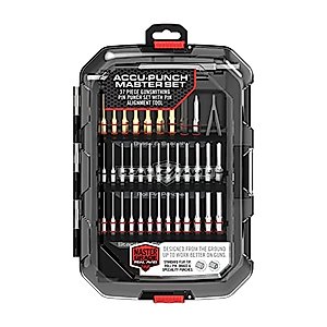 Real Avid Punch Set, Gunsmithing Tool Kit with Roll Pin Punch Set, Flat Tip Metal Punch Set, Brass Punch Set and Gunsmithing Tools: Pin Starter Tool, Finishing Non Marring Punch and Staking Punch Tool