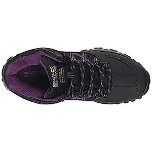 Regatta Women's Low Rise Hiking Boots, Black Prune, 10