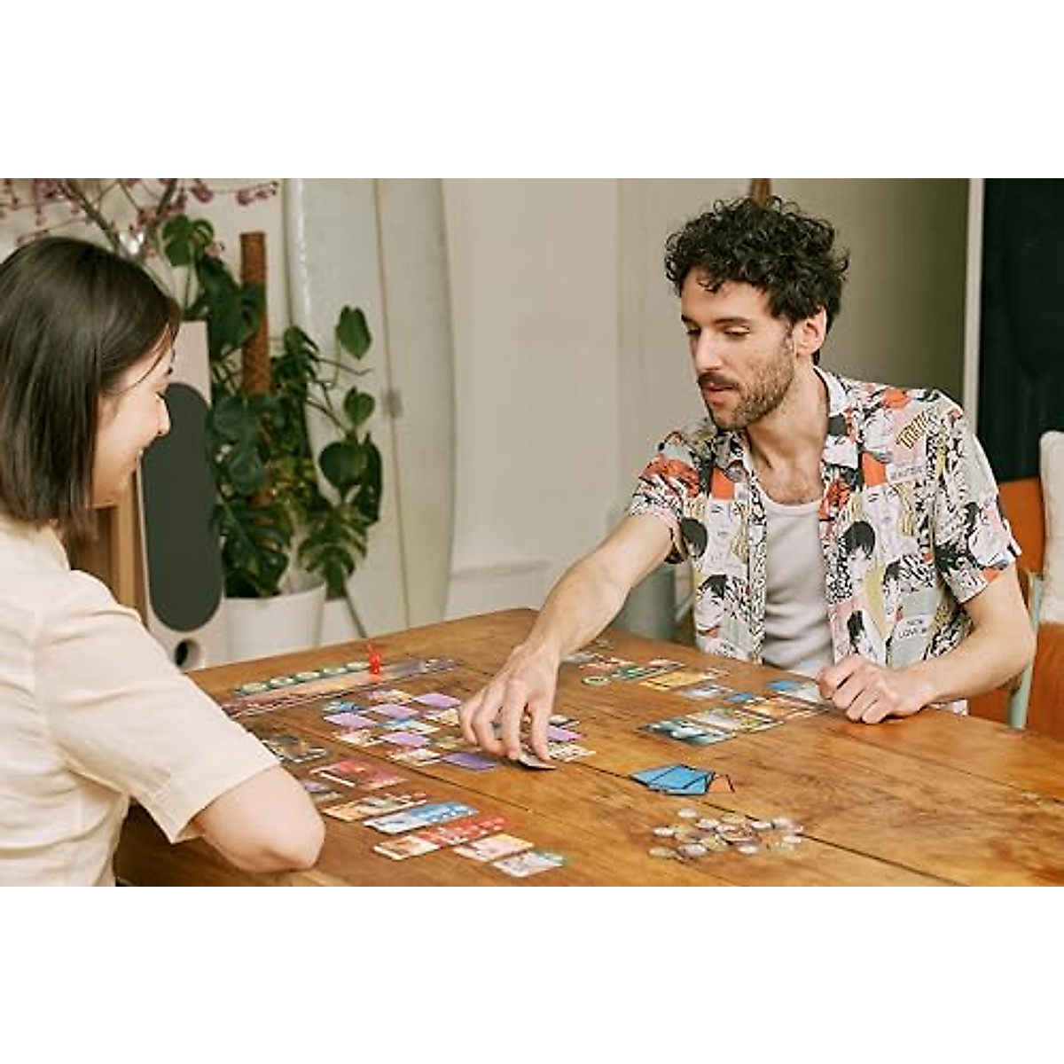 7 Wonders Duel Agora Board Game EXPANSION | 2 Player Game| Strategy Board Game | Civilization Board Game for Game Night | Board Game for Couples | Ages 10+ | Made by Repos Production