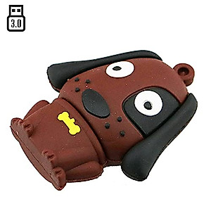 16GB Dog Model Flash Drive USB 3.0 Drive Memory Stick Thumb Drives Pen Drive Data Storage Zip Drive Jump Drive Flash Stick USB Stick - Brown