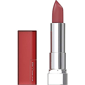 Maybelline New York Color Sensational Red Lipstick Matte Lipstick, Raging Raisin, 0.15 Ounce, 1 Count,Pack of 1,K2028800