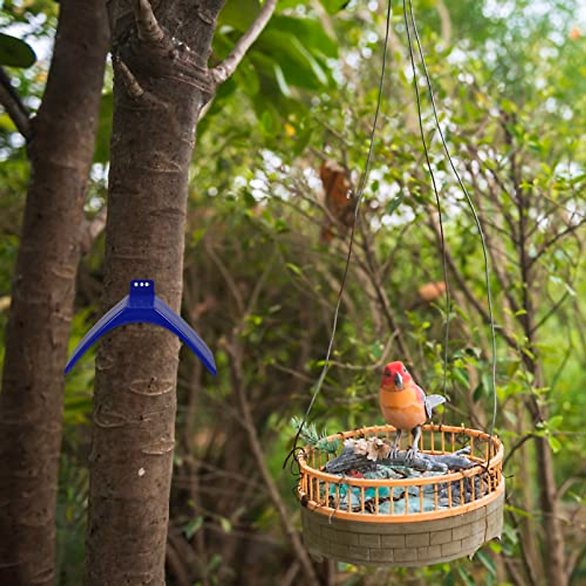ULTECHNOVO 30Pcs Dove Food Dove Rest Stand Frame Plastic Pigeon Perches Bird Dwelling Rest Roost Holder Support Cage Accessories for Dove Pigeon Other Bird perches Birds Dove Rest Stand