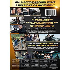 Fast & Furious 9-Movie Collection [DVD]