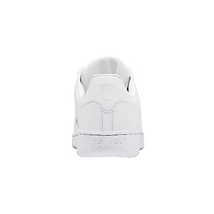 K-Swiss Women's Classic VN Leather Sneaker, White/White, 9 M