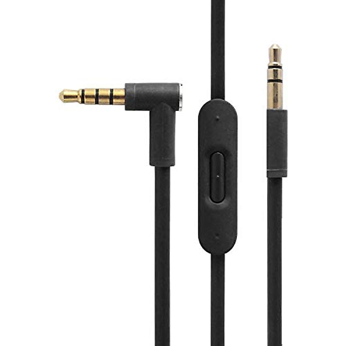Xivip Solo Replacement Cable with in-line Microphone and Control Compatible with Beats by Dr Dre Headphones Studio Pro Detox Wireless Mixr Executive Pill(Black)