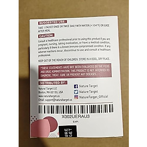 NATURE TARGET Probiotics-for-Women Prebiotics-and-Probiotics-Powder, 100-Billion-CFUs 45-Day-Supply, Women's-Probiotic with D-Mannose and Cranberry for Urinary Tract/Gut/Digestive Health