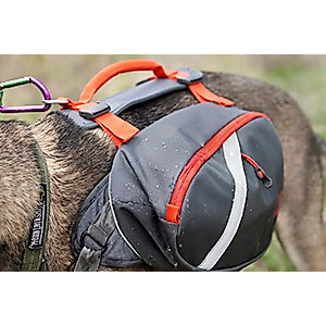 Mountainsmith K9 Dog Pack, Adjustable Chest and Back Harness Canine Backpack, Saddle Bags with Zippered Pockets for Camping, Travel, Outdoors, Backpacking, Hiking