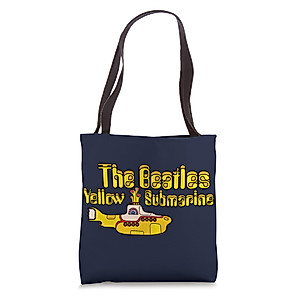 The Beatles The Yellow Submarine Logo Tote Bag
